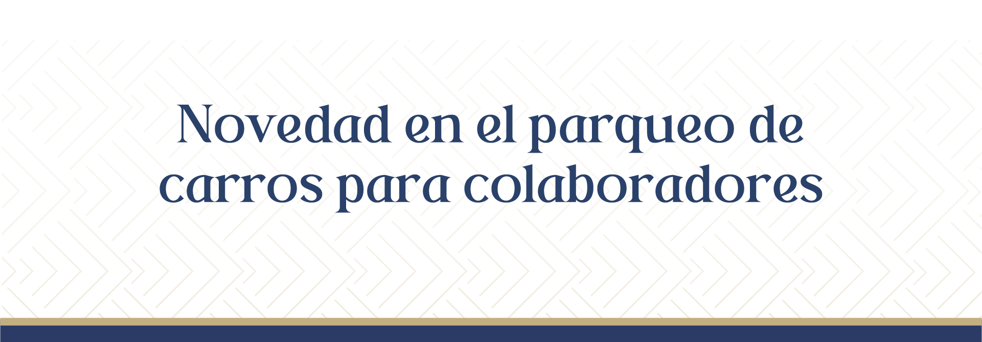 Novedad en el parqueo de carros para colaboradores | Club Campestre de Cali